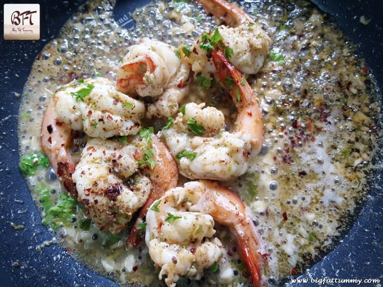 Butter Garlic Prawns Recipe - BFT .. for the love of Food.