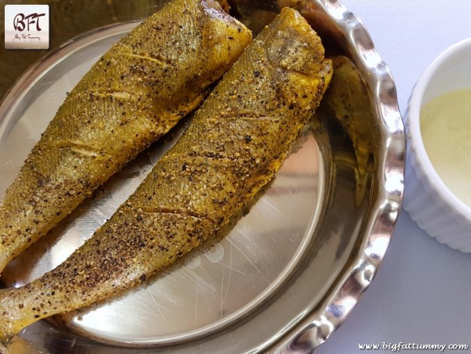Goan Lady Fish Rawa Pepper Fried -BFT .. for the love of Food.